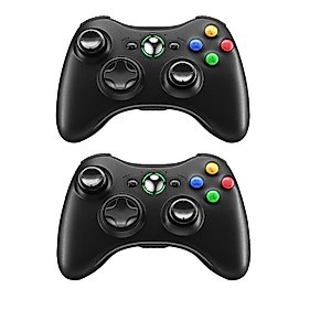 Prodico Xbox 360 Wireless Controller 2 Pack, 2.4G Wireless Controller for Xbox 360 & Slim PC Windows 7 for Black Myth Wukong