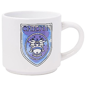 Silver Buffalo Gilmore Girls Locations 4pc Ceramic Mug Stack, 10 Ounces