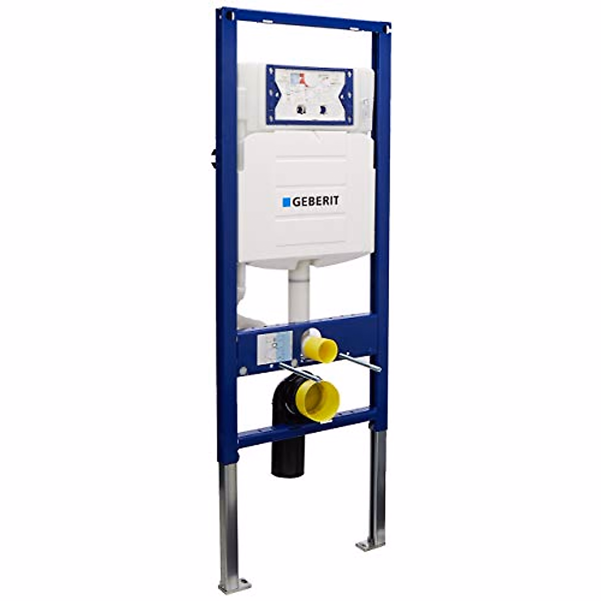 Geberit 111.335.00.5 DuoFix In-Wall System with Sigma Concealed Tank for 2x6 Wall Construction, Plastic, White