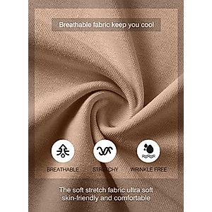 JMIERR Men's 3 Pack Cotton Hipster Hip Hop Longline Crewneck T-Shirt, Short Sleeve Gym Workout Athletic T Shirts for men Pack,S, Black/Dark Grey/Khaki