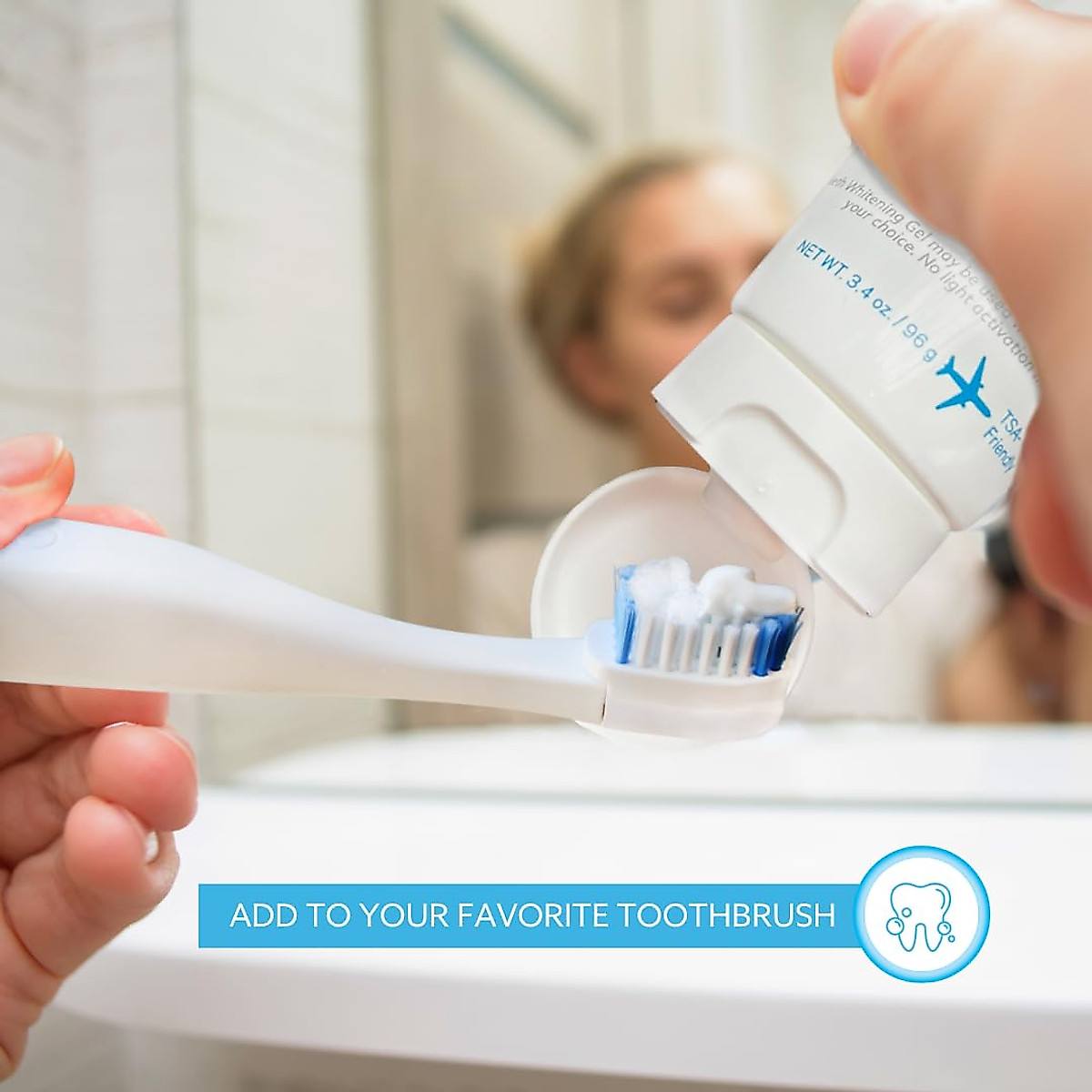 GO SMILE Teeth Whitening Gel, 3.4 OZ.