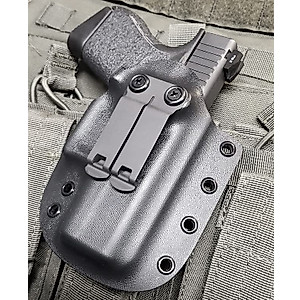 ZCZQC Discreet Monoblock Clip Sheath Belt Clip Clasp Metal Mounting Hardware with Screws