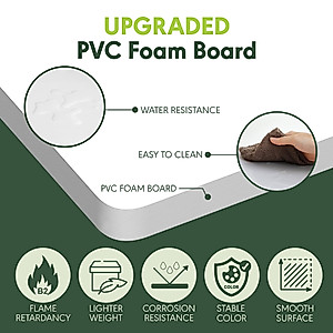 Furinno Celuka 4-Tier Indoor Outdoor Plant Stand Plant Shelf Corner Display Rack for Multiple Plants, White/Virgin White