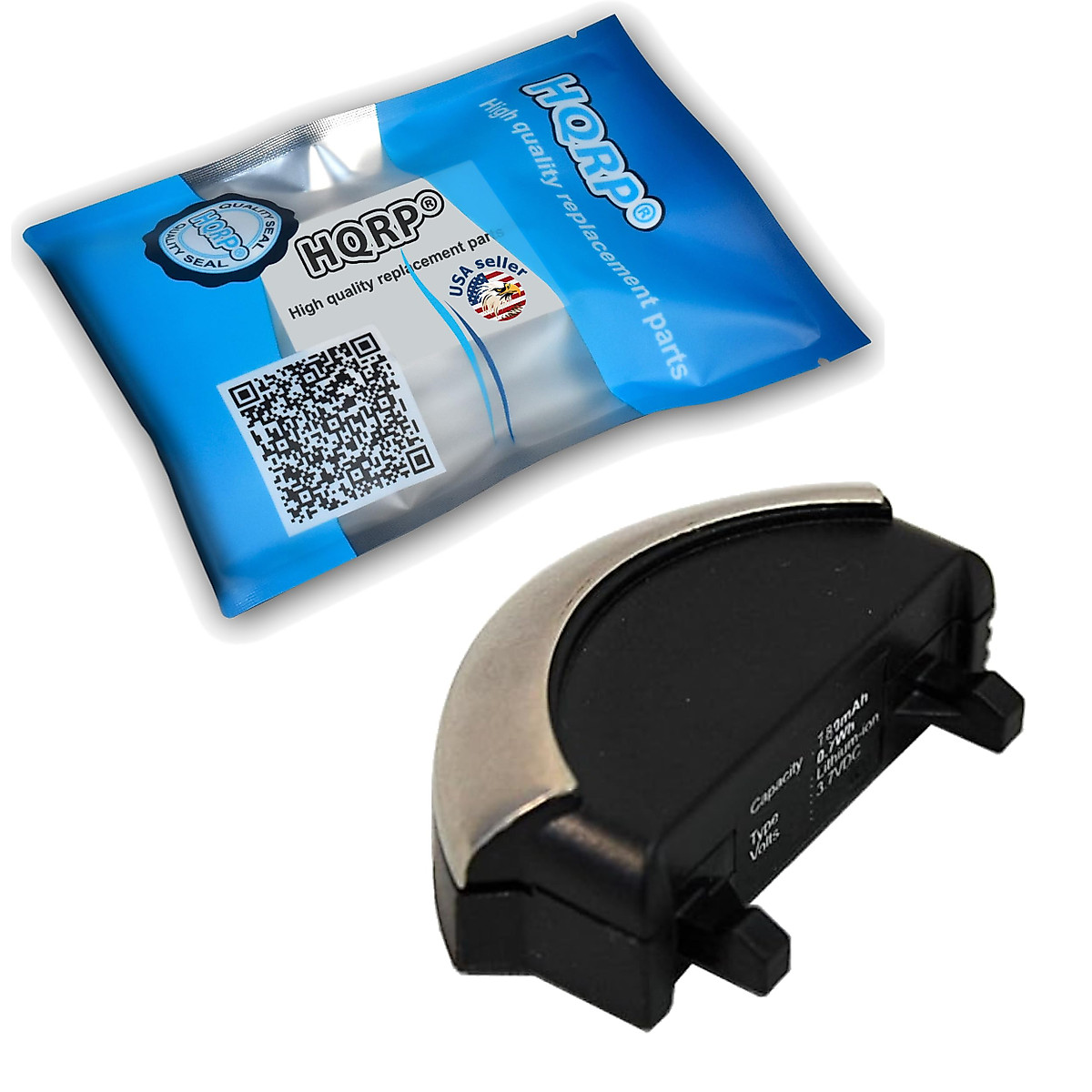 HQRP 2-Pack Battery Compatible with Bose PC40229 PC-40229 40229 40227 NTA2358 2358 QC3 QC-3 Quiet-Comfort 3 Acoustic Noise Cancelling Headphones