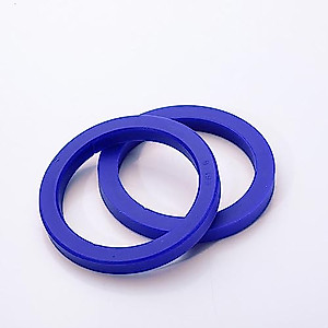 renvena Silicone Steam Ring Airtight Rubber Seals Rings for Mason Jar Lids, Leak-Proof Canning Blue One Size