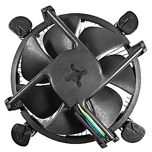 TRONWIRE TW-2 CPU Cooler Aluminum Heatsink 4-Pin PWM 92mm Low Profile 3000 RPM Fan Pre-Applied Thermal Paste for Intel Core i3 i5 i7 i9 Socket 1200 1151 1150 1155 1156 Desktop PC Computer