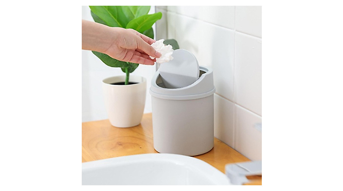 Desk Garbage Can | Portable Stylish Waste Bin