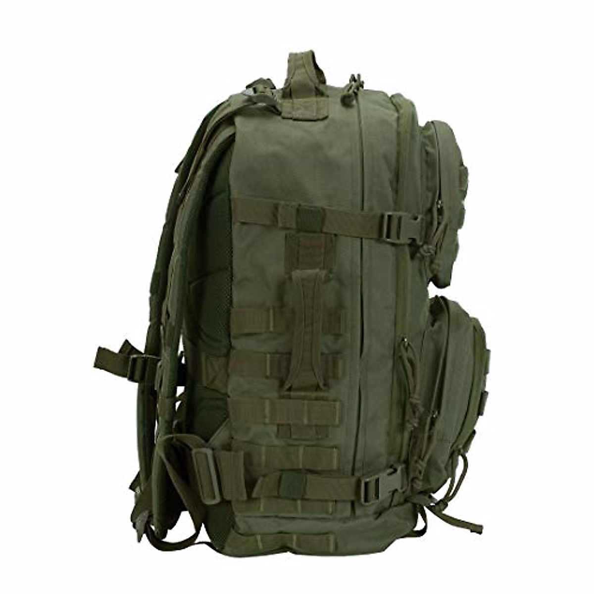 Rockland Military Tactical Laptop Backpack, Green, Large
