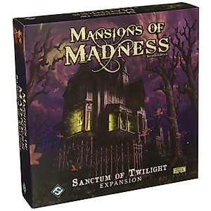 Mansions of Madness Sanctum of Twilight Expansion - Confront the Shadows of the Order! Cooperative Mystery Game, Ages 14+, 1-5 Players, 2-3 Hour Playtime, Made by Fantasy Flight Games