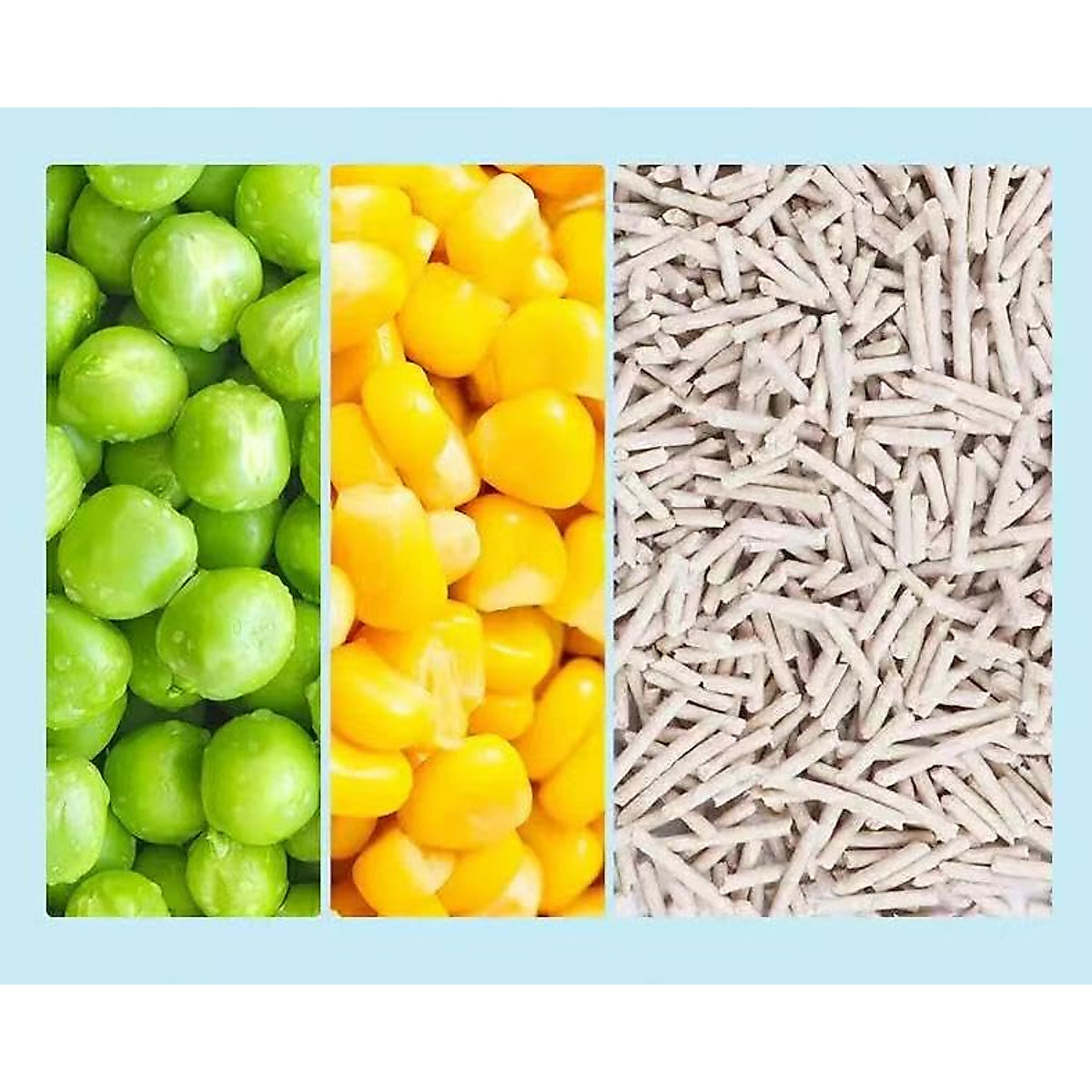 FEELING BEST Tofu Cat Litter 11.2LB(5.6lb×2bag) Clumping, 100% Food Grade Raw Materials, Clumping,Flushable,Ultra Absorbent and Fast Drying,Solubility in Water,Really Dust-Free,Less Scattering