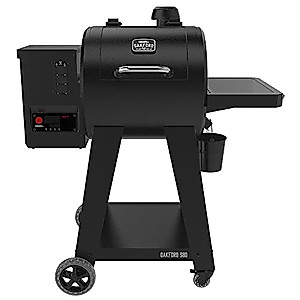 Oakford Premium 20" Wi-fi Wood Pellet Grill, Heavy Duty Smoker Pellet Grill, With Side Shelf, Blue Tooth Connectivity, 910-05001 Digital Pellet Grill by Nexgrill