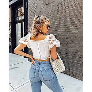 Pearl Hoop Earrings for Women Lightweight Faux Pearl Beaded Earrings Open Hoop Dangle Earrings Bridal Gifts (pure pearls hoop style)