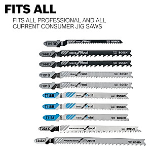 BOSCH T234X Progressor Wood Blade (5-Pack)
