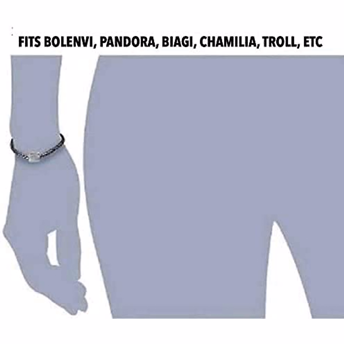 Inspirational Words Symbols God Love 925 Sterling Silver Charm Bead For Pandora & Similar Charm Bracelets or Necklaces (I Fuckin' Love You)