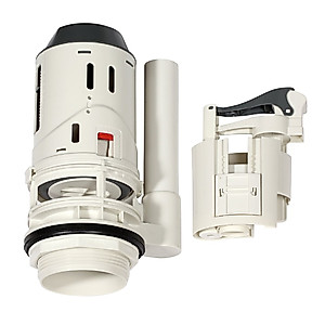 American Standard 7381205-400.0070A Dual Flush Valve Assembly(3")2-PC Toilet, White, white493