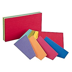 Index Cards,Ruled, 4"x6", Assorted (ESS04747) Category: Index Cards Extreme Colors