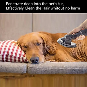 TEPULAS 4pcs Pet Grooming Kit for Dyson V15 V12 V11 V10 V8 V7 Vacuum Cleaners,Pet Attachments for Dyson,Ideal for Long or Medium Hair Dog