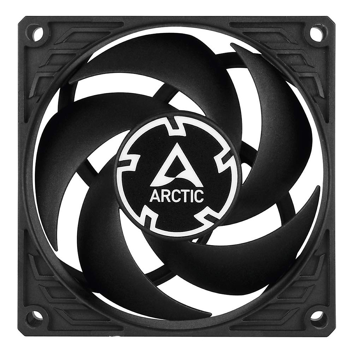 ARCTIC P8 (5 Pack) - 80 mm Case Fan, Pressure-optimised, Quiet Motor, Computer, Fan Speed: 3000 RPM - Black