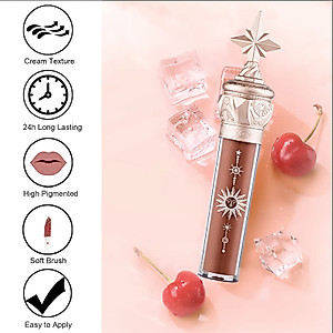 Rosarden Water Lip Gloss - Moisturizing Lip Gloss - Lip Plumping lip Gloss - Waterproof Long Lasting Non Sticky Smudge Proof Lipstick - Glossy Lightweight Hydrating Lip Gloss for Women MakeUp