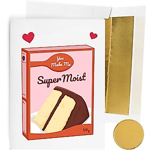 GIFTING GIGGLES Funny Romantic Joke Card for Boyfriend Husband or Lover | Gift for him | Anniversary, Birthday, Valentine’s Day, Fathers Day, Appreciation | 30th 40th 50th 60th 70th 75th