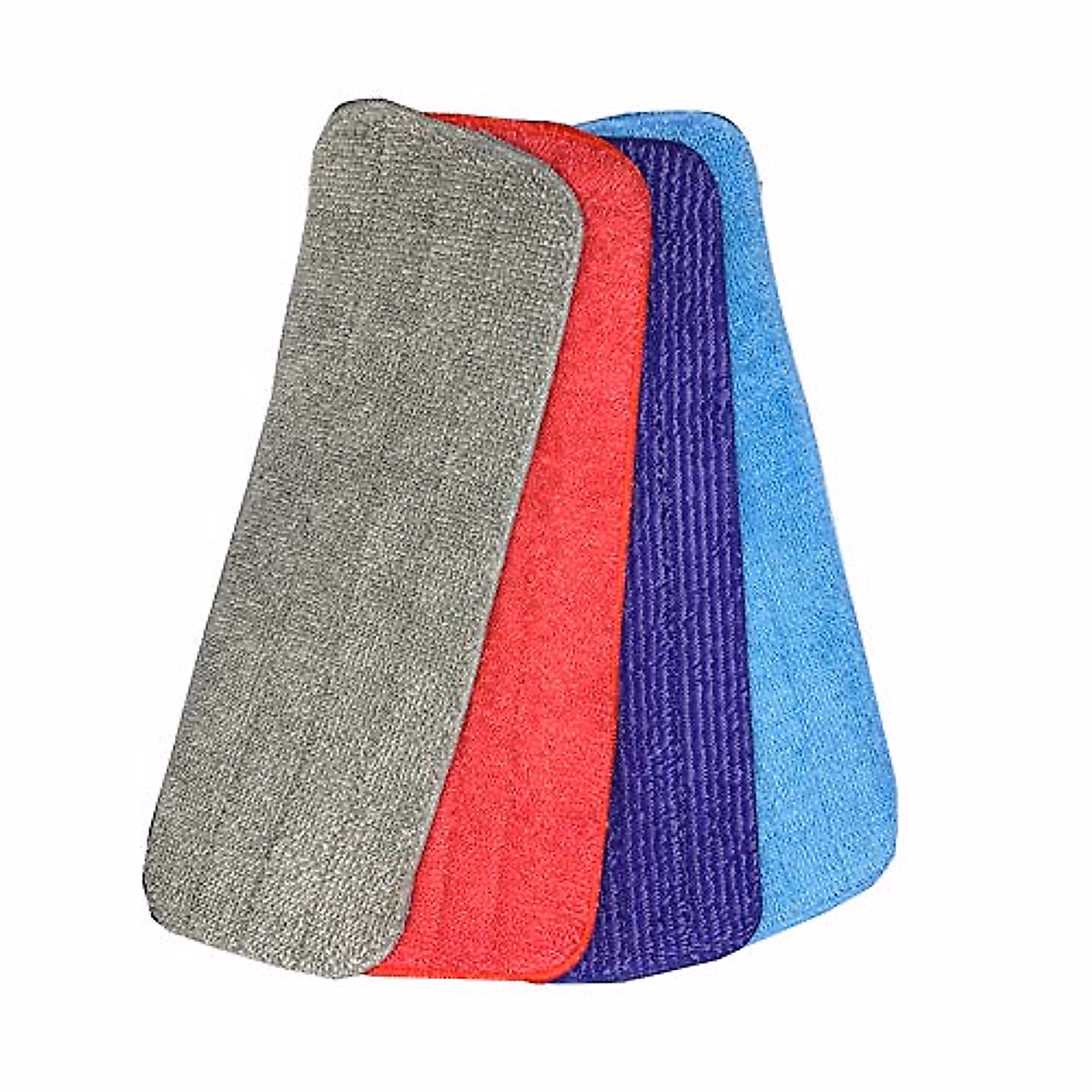 4 Pack Mop Head Replacements Mop Pads Microfiber Cleaning Pads for Most Spray Mops and Reveal Mops, Wet & Dry Home & Commercial Cleaning.