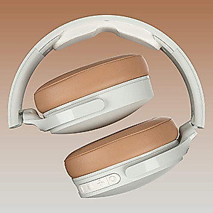 Skullcandy Hesh ANC Over-Ear Noise Cancelling Wireless Headphones, 22 Hr Battery, Microphone, Works with iPhone Android and Bluetooth Devices - Mod White