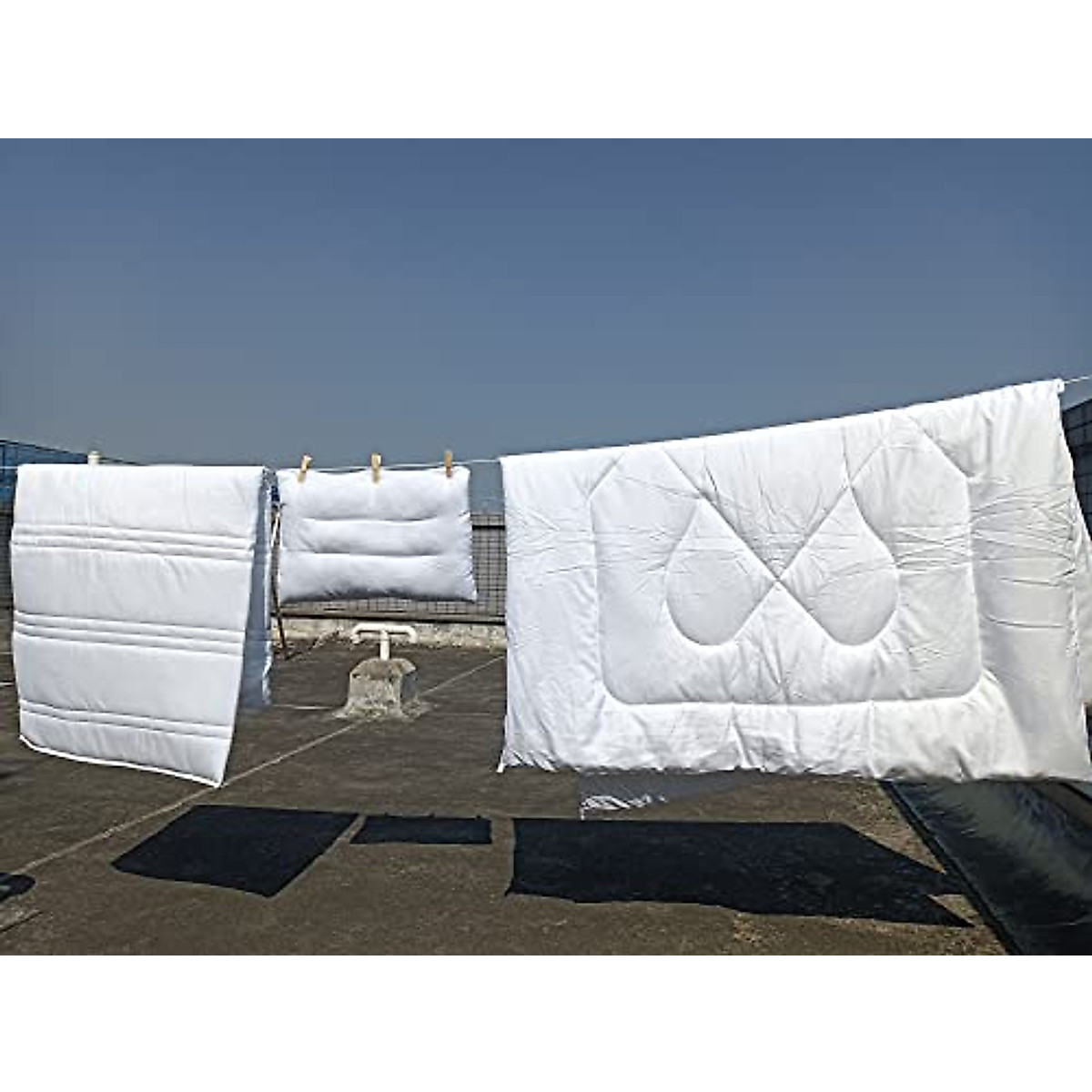 Retractable Clothesline Flexible Portable Heavy Duty 40 Feet Adjustable Heavy Duty Laundry Clothes Line for Wet or Dry Clothes Indoor or Outdoor Easy Installation Gray