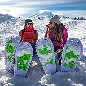 Crescent Moon Eva Foam Snowshoes (Blue)