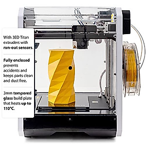 Kodak 3D Printer Portrait, White, 21.1 x 20.7 x 20.7 in
