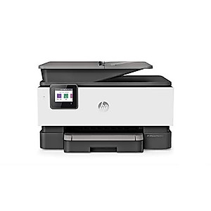 HP OfficeJet Pro 9015 All-in-One Wireless Color Printer, with Smart Home Office Productivity, HP Instant Ink, Works with Alexa (1KR42A)