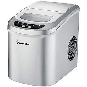 Magic Chef MCIM22SV 27Lb-Capacity Portable Ice Maker