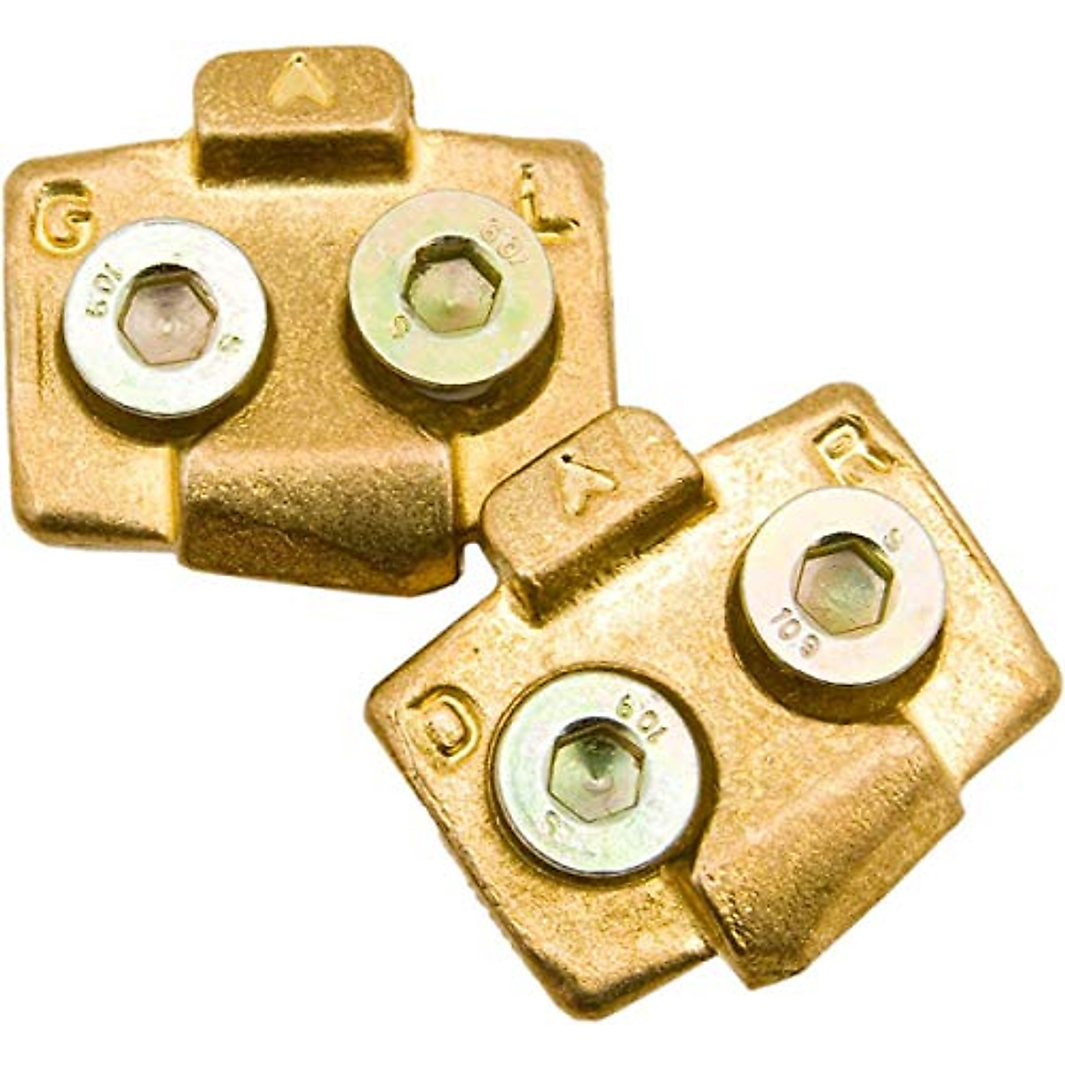 Time Axion/ATAC MTB Pedal Cleats, 13/17°, Gold