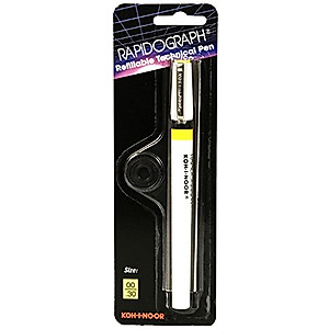 Koh-I-Noor Rapidograph Technical and Artist Pen, 30mm Nib, 1 Each (3165.ZZ)