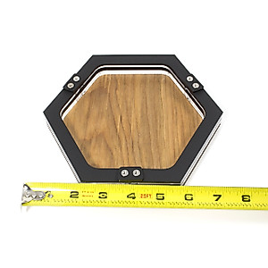 C4Labs Mini Personal Size Hexagon Gaming Dice Tray-7"x5.5"