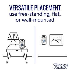 TERRO T2950 Closet & Pantry Moth Trap Killer Plus Alert -Attract, Trap, and Kill Clothes, Grain, Flour, Meal, and Seed Moths