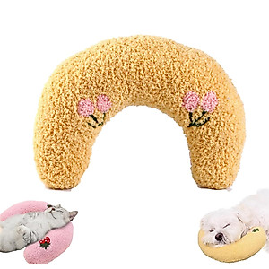 yoiar Cutated Cat Calming Pillow, Cutated Dog Calming Pillow, Cutated Pillow, Cutated Dog Neck Pillow, The Calming Pillow for Dogs Cutated, Cutated Calming Pillow for Cats (Yellow)