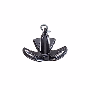 Seachoice River Anchor, Black Vinyl Coated Cast Iron, 20 Lbs.