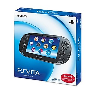 PlayStation Vita 3G / Wi-Fi Model Crystal Black Limited Edition (PCH-1100AB01)