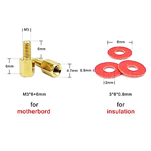 Wshao store 305/780pcs Computer PC Case Hard Disk Drive Fan Motherboard Power Supply Server Assemble Repair Hand Screw Bolt Standoff Set Kit (Color : Set A 305pcs)