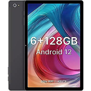 ApoloSign Android 12 Tablets & Phone 10.5 Inch Tablet with 5Ghz WiFi/ 4G LTE Octa-core 6GB RAM 128GB ROM 1920x1200 FHD IPS Screen 7500mAh Batterry 5+13MP Camera