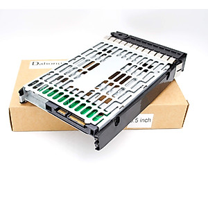 3.5" 373211-001 Hybrid Tray Caddy with 654540-001 2.5" SSD to 3.5" SATA for HP ProLiant DL140 G3 DL320 G4 DL160 G5 DL160 G6 DL370 ML370 DL145