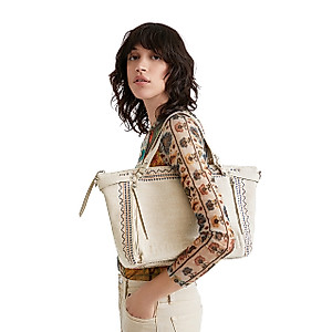 Desigual woMens Casual Hand Bag, White, U US