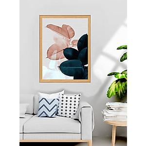 SEEDLING PHOTO FRAME 16x20 Frames Set of 3, 16x20 Picture Frames for Wall, Wooden Poster Frames with Plexiglass for Prints, Poster, and Art (Natural Wood)