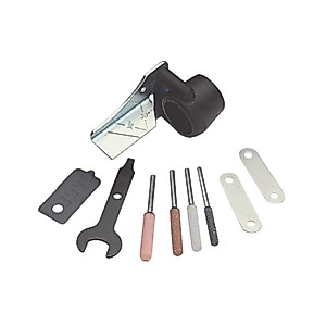 Dremel 1453 Chainsaw Sharpening Kit, Rotary Tool Accessory Set with Sharpening Angle Guide Attachment and Grinding Stones