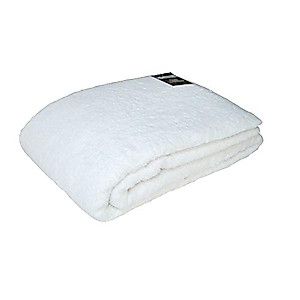 The House Of Emily Oversized Bath Sheet Towel 100% Turkish Cotton 72 x 80 Inch (White)