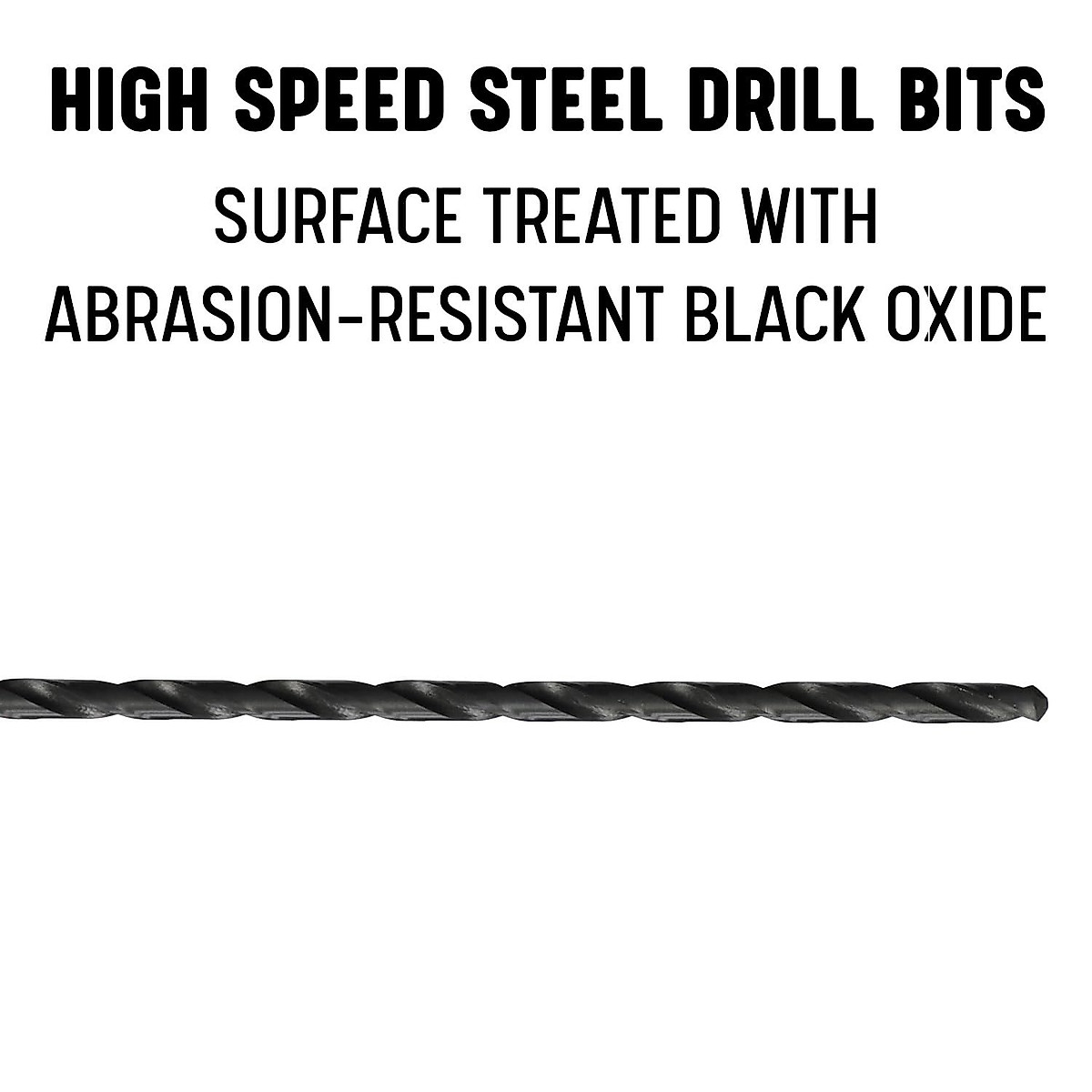 Drill America 9/16" x 12" High Speed Steel Extra Long Drill Bit, DWDDL Series