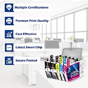 DOUBLE D LC3029 XXL Compatible Replacement for Brother LC3029 LC3029XXL Ink Cartridges for MFC-J5830DW MFC-J5830DWXL MFC-J5930DW MFC-J6535DW MFC-J6535DWXL MFC-J6935DW (2Black,1Cyan,1Magenta,1Yellow)