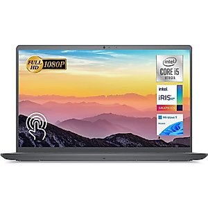 Dell 2023 Newest Inspiron Laptop, 15.6" FHD IPS Touchscreen, Intel Core i5-1155G7(Beats i7-1065G7) Processor (Quad-core), 16GB RAM, 512GB SSD, Wi-Fi, Bluetooth, Windows 11 Home, Carbon Black