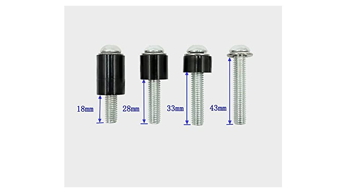 Secure Your Samsung TV with M8x45mm Mounting Bolts & Spacers