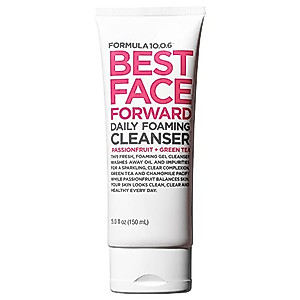 FORMULA 10.0.6 - Best Face Forward Daily Foaming Cleanser - Foaming Face Wash 5 fl oz Cleanses Face Oil, Vegan, Paraben-Free, Sulfate-Free & Cruelty-Free,